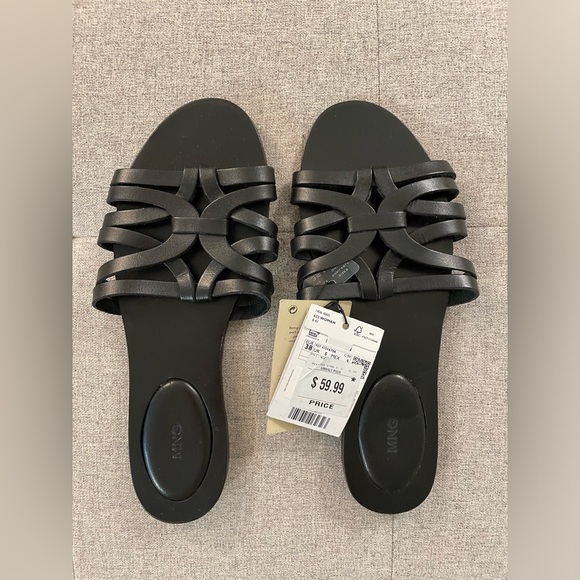 Mango | Shoes | Mango New Leather Sandals | Poshmark
